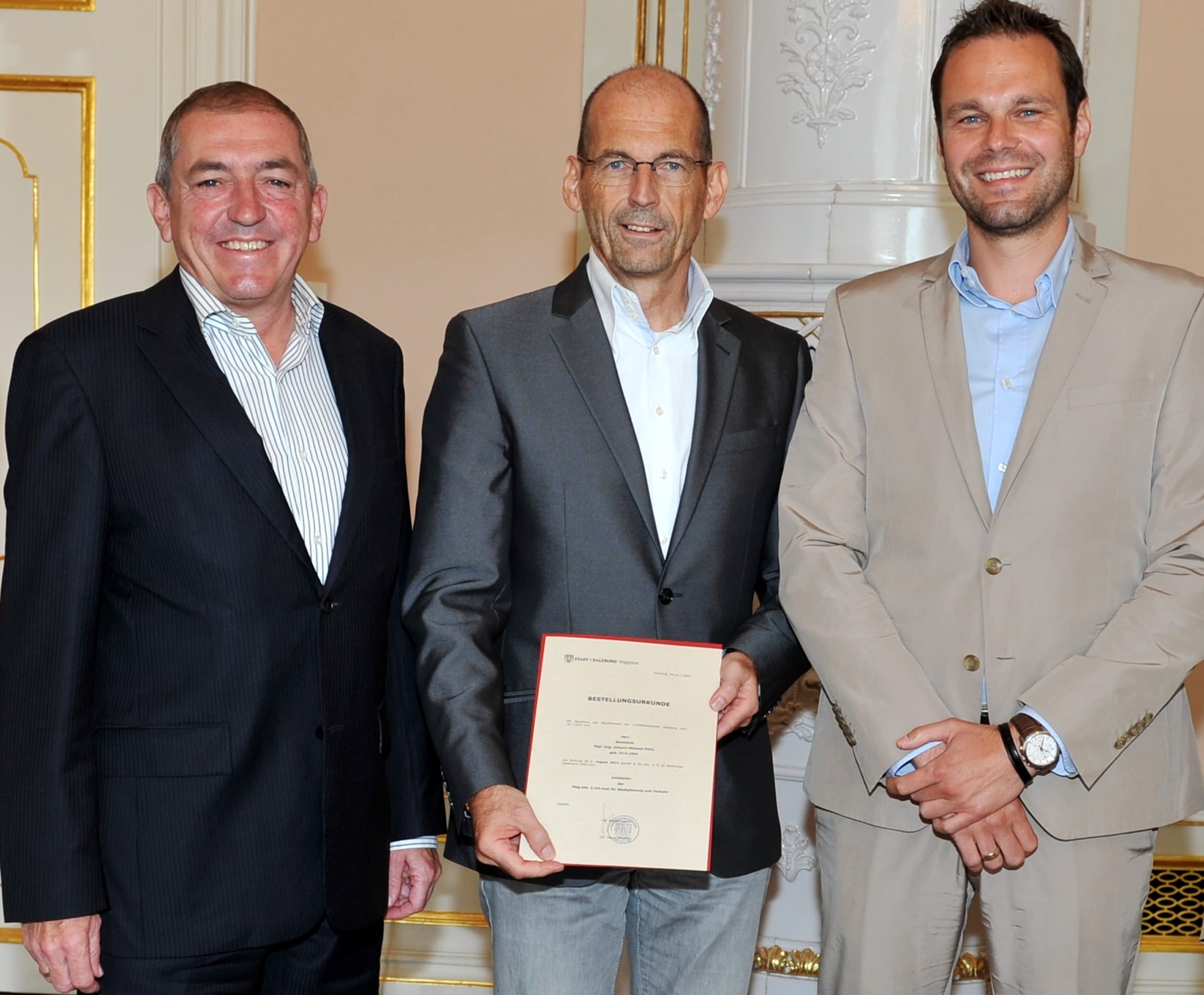 Stadt Salzburg - Johann-Michael Paul definitiv Amtsleiter Stadtplanung